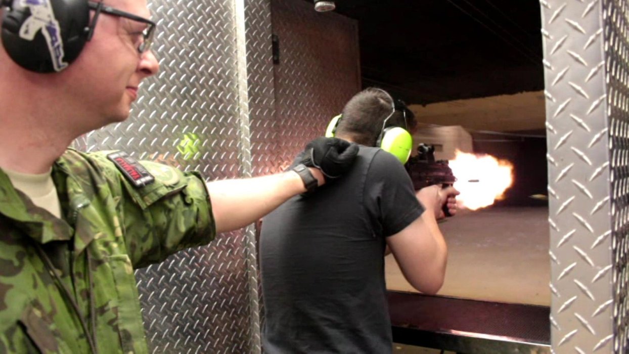 Submachine Gun Range in Las Vegas | Battlefield Vegas
